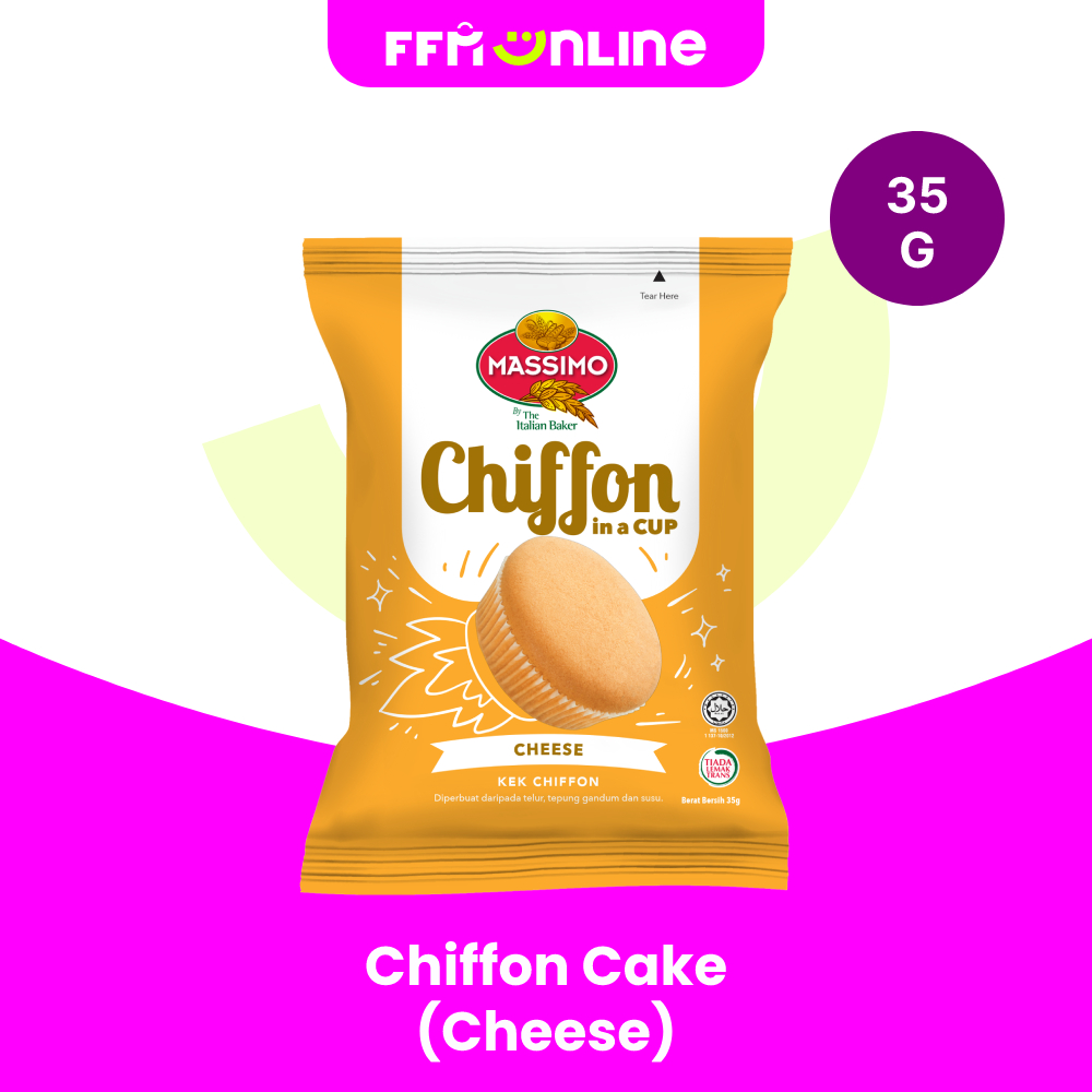 Massimo Chiffon In A Cup 35g - Cheese | Shopee Malaysia