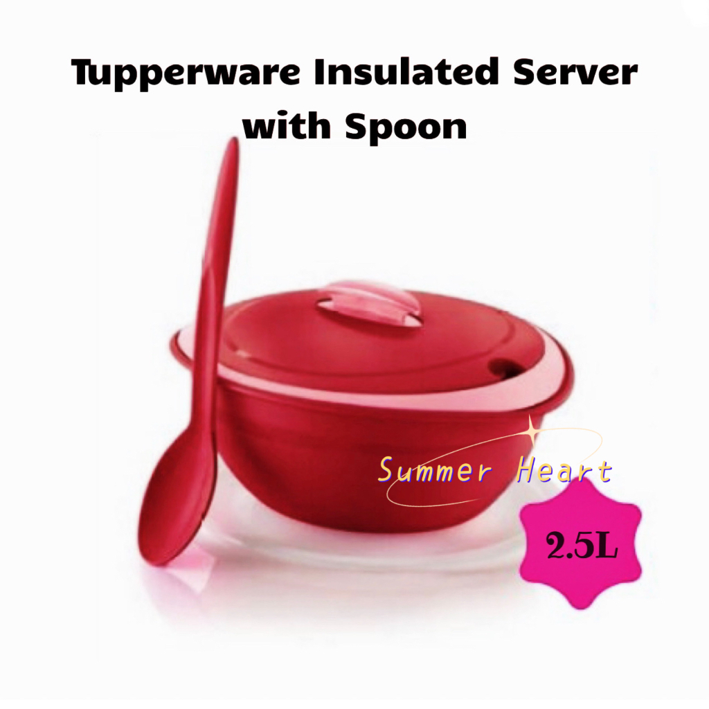 Tupperware Insulated Server 2.5L with Spoon -1PC | Shopee Malaysia