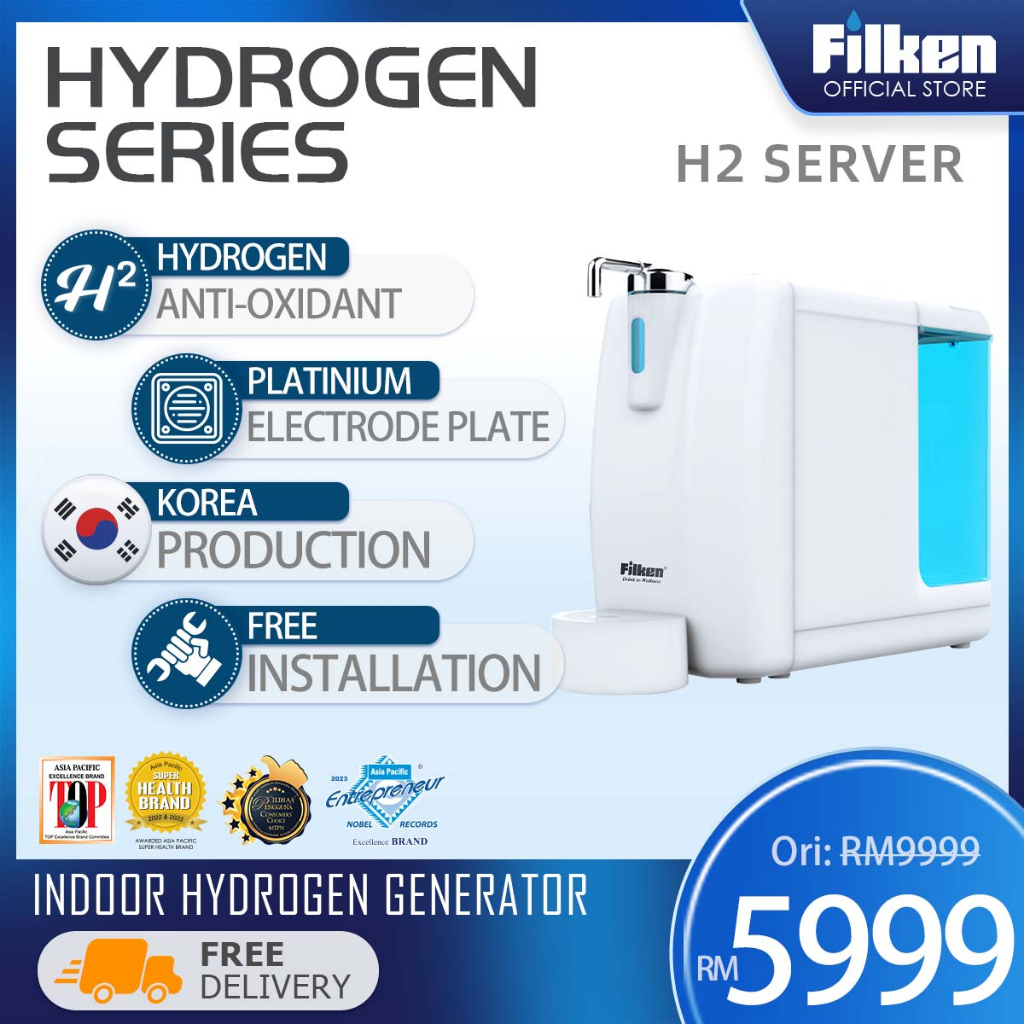 Filken H2 Server Smart Hydrogen Generator Water Filter | READY STOCK ...