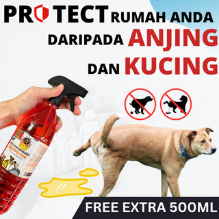 Dog & Cat Repellent (1500ML) Penghalau Halau Kucing Plant Extract Water ...