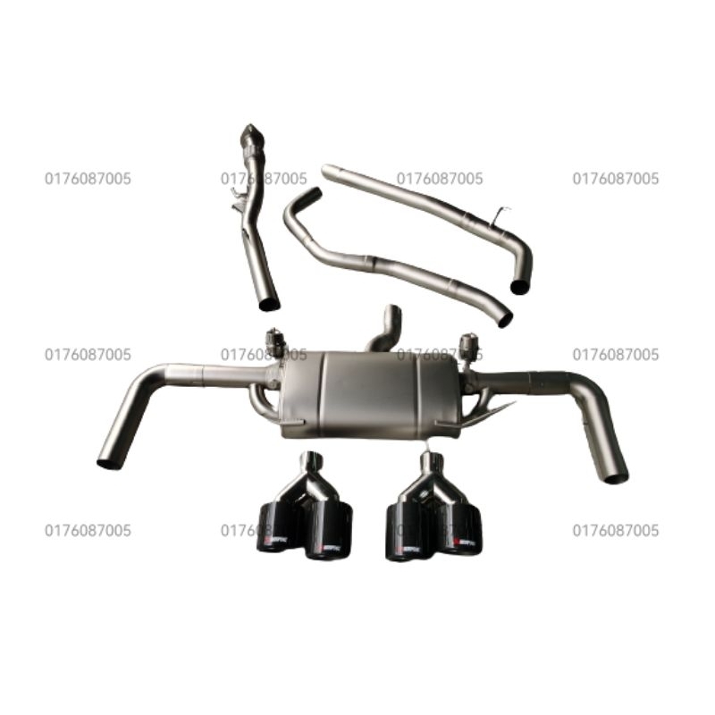 Mercedes C118 Cla200 1.3 Turbo Car Muffler Exhaust Pipe Valvetronic On ...