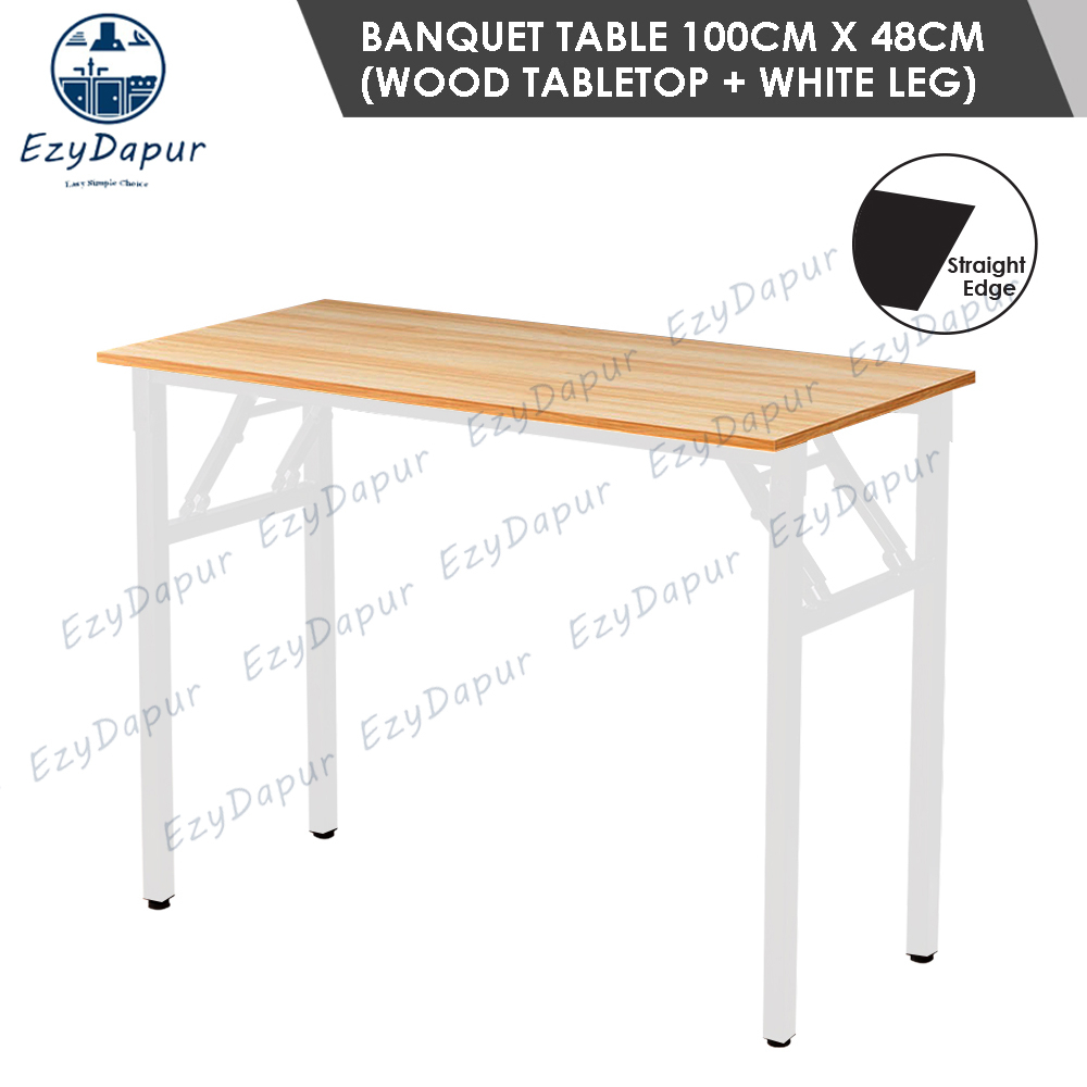 EZYD Foldable Banquet Table Event Table Catering Buffet HDPE Folding ...