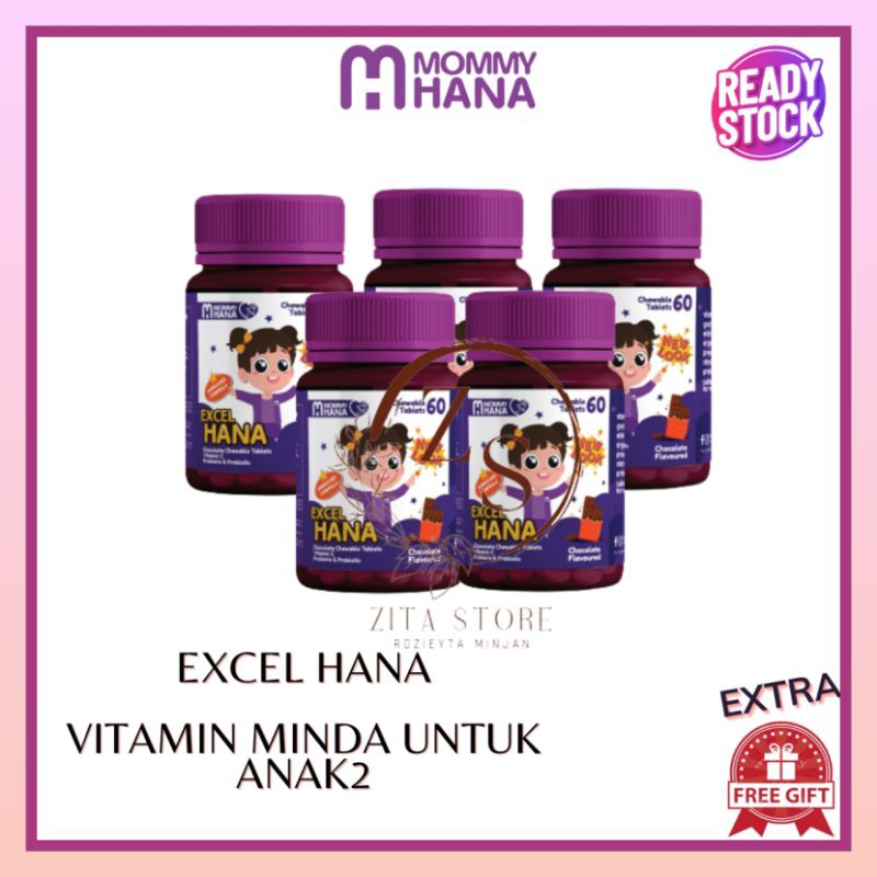 MOMMYHANA Excel Hana Vitamin Minda [Suppliment Terbaik Untuk Anak Anda ...