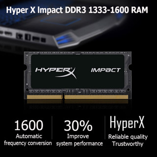 [Local 24H]Kingston HyperX Impact Laptop Ram DDR3/DDR3L SO-DIMM 8GB 4GB 1600Mhz 1333MHz 1.35V 1 ...