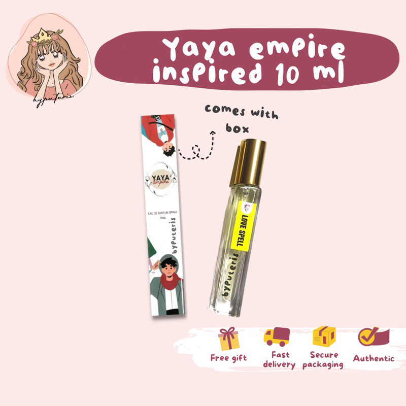 💯 ORIGINAL YAYA EMPIRE X MIA AZHAR PERFUME YAYA EMPIRE PERFUME | Shopee ...
