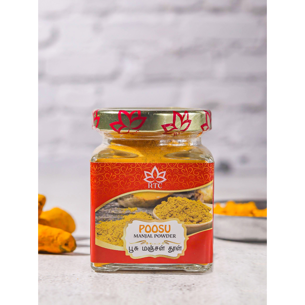 RTC FACIAL TURMERIC POWDER 50G / POOSU MANJAL POWDER 50G | Shopee Malaysia
