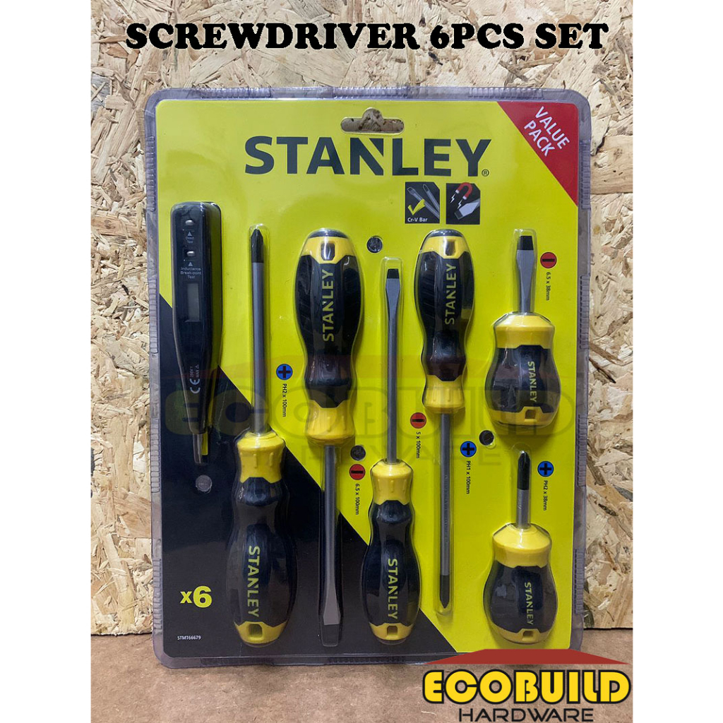 SCREWDRIVER SET STMT66679 (BRANDED) | Shopee Malaysia