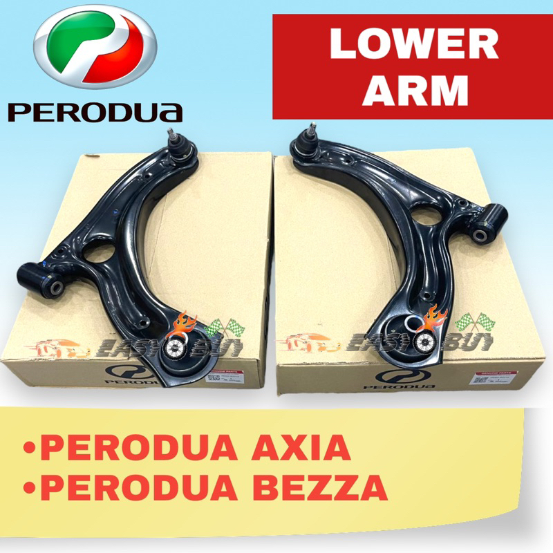(100% ORIGINAL) PERODUA AXIA / BEZZA 1.0 1.3 - LOWER ARM FRONT DEPAN ...