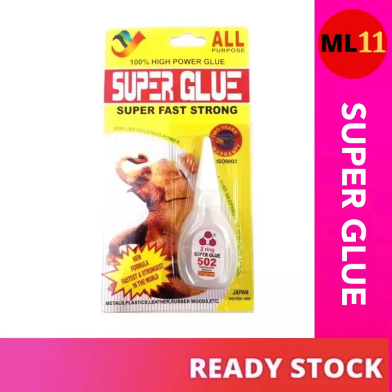502 Super Glue / 3 second Super Glue (13g) | Shopee Malaysia