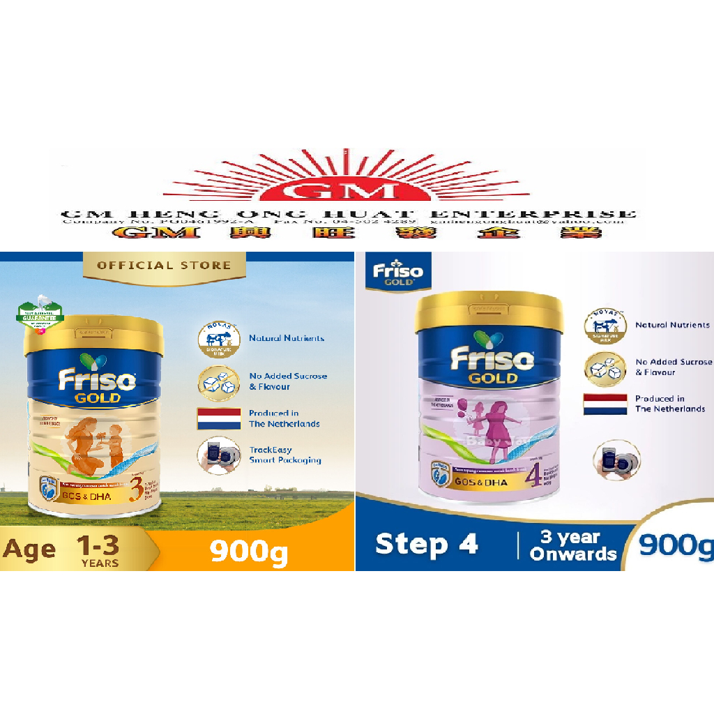 Friso Gold Step 3 / Step 4 :900g | Shopee Malaysia
