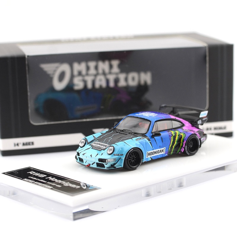 (NOT SEALED) MINI STATION X EXTREME RACING 1/64 BRICK UNCLE RWB43 ...