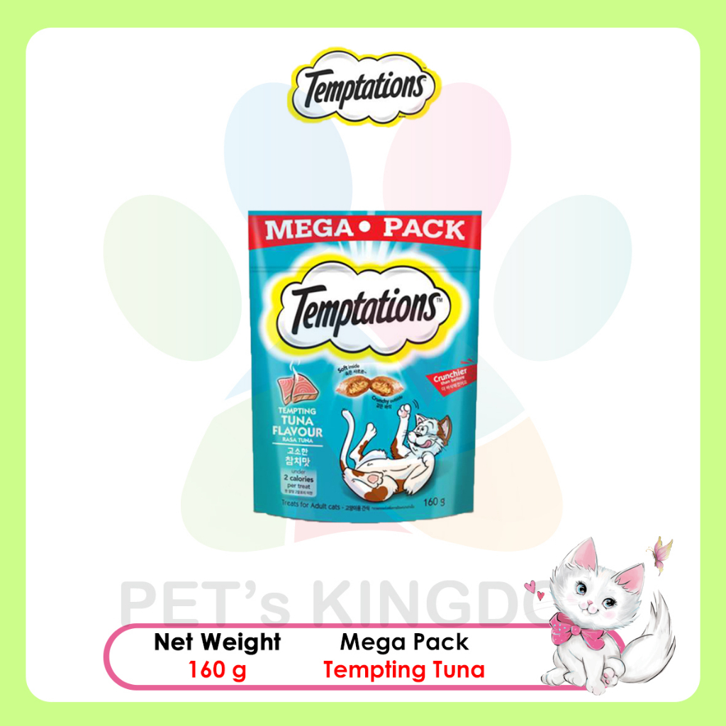 Temptations Mega Pack Tuna/Chicken/Salmon {160G} | Shopee Malaysia