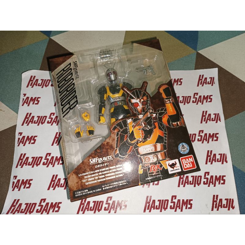 (BIB COMPLETE) BANDAI SHF SHFIGUARTS KAMEN RIDER BLACK RX ROBORIDER ...