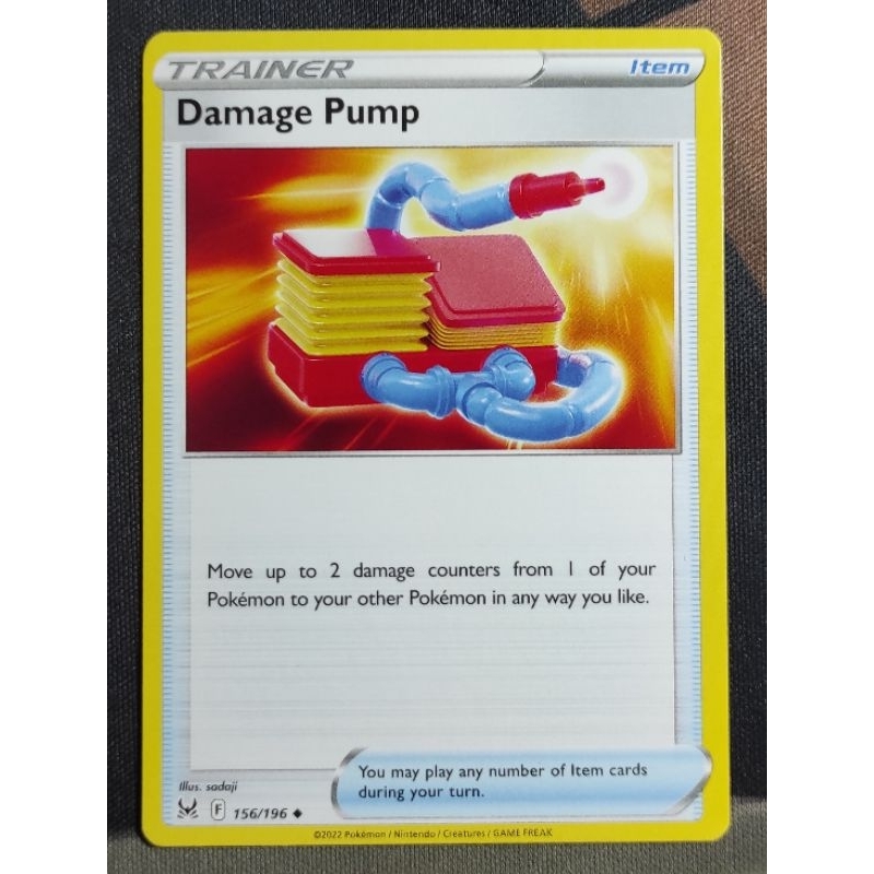 POKÉMON PTCG SS11 Lost Origin 156/196 Damage Pump | Shopee Malaysia