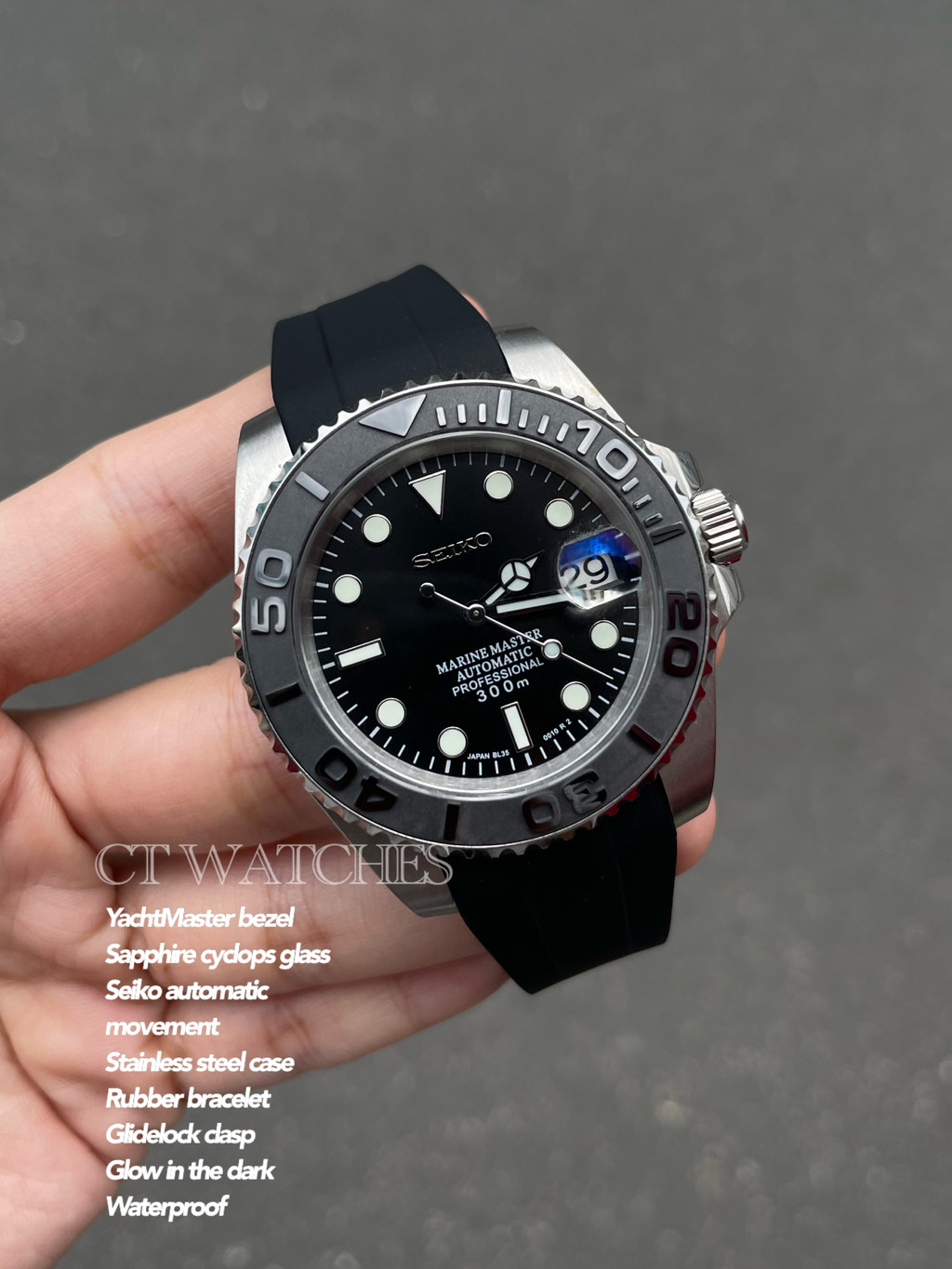 SEIKO MOD / SEIKO MOD YATCH MASTER / SEIKOMOD YATCH MASTER / SEIKOMOD ...