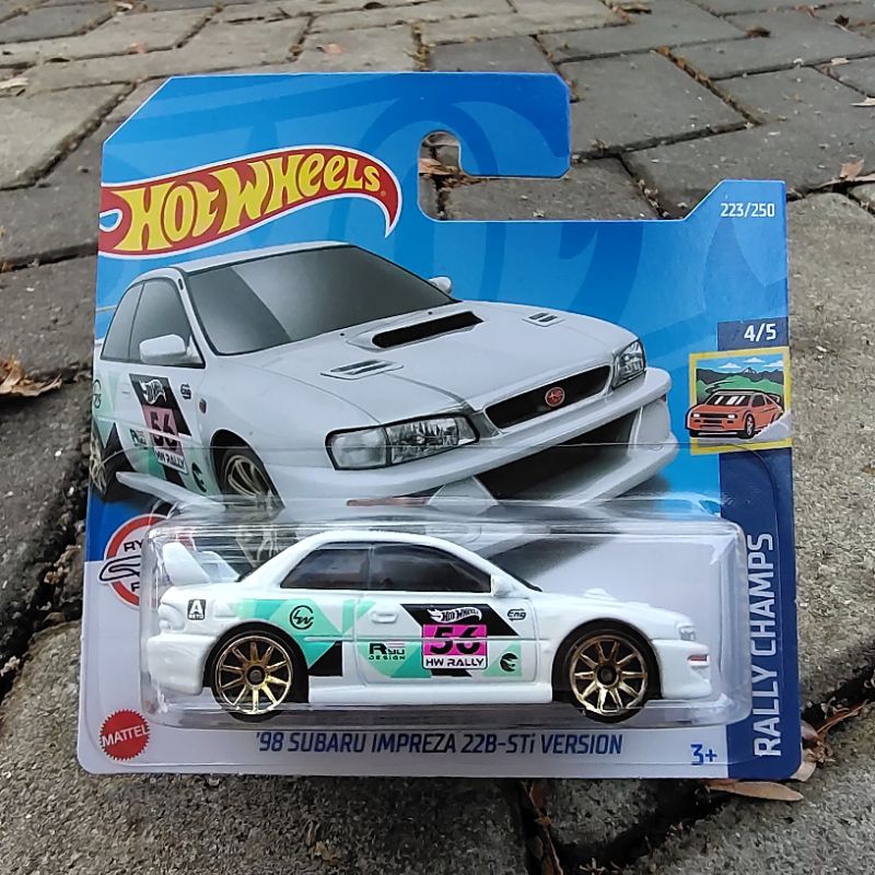Subaru Impreza 22B-STi VERSION RTH white Short Card | Shopee Malaysia