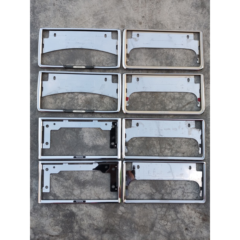 Frame plate toyota/daihatsu japan used 🇯🇵🔰 | Shopee Malaysia