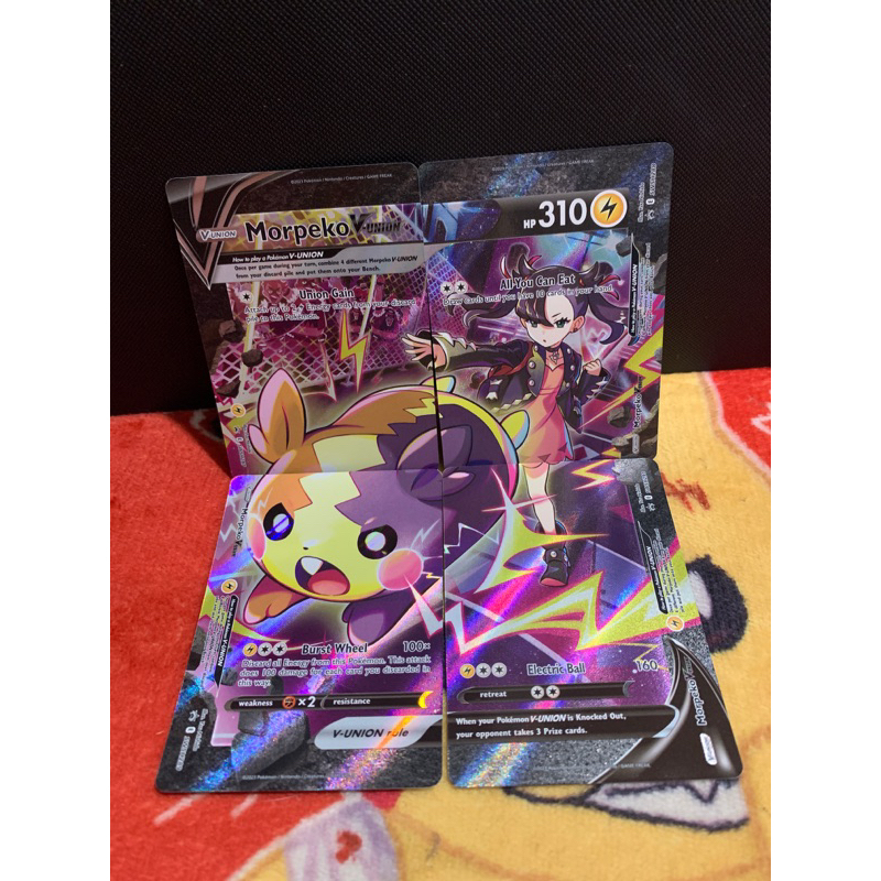 Pokemon Tcg - Morpeko Vunion Marnie ( 4 cards ) | Shopee Malaysia