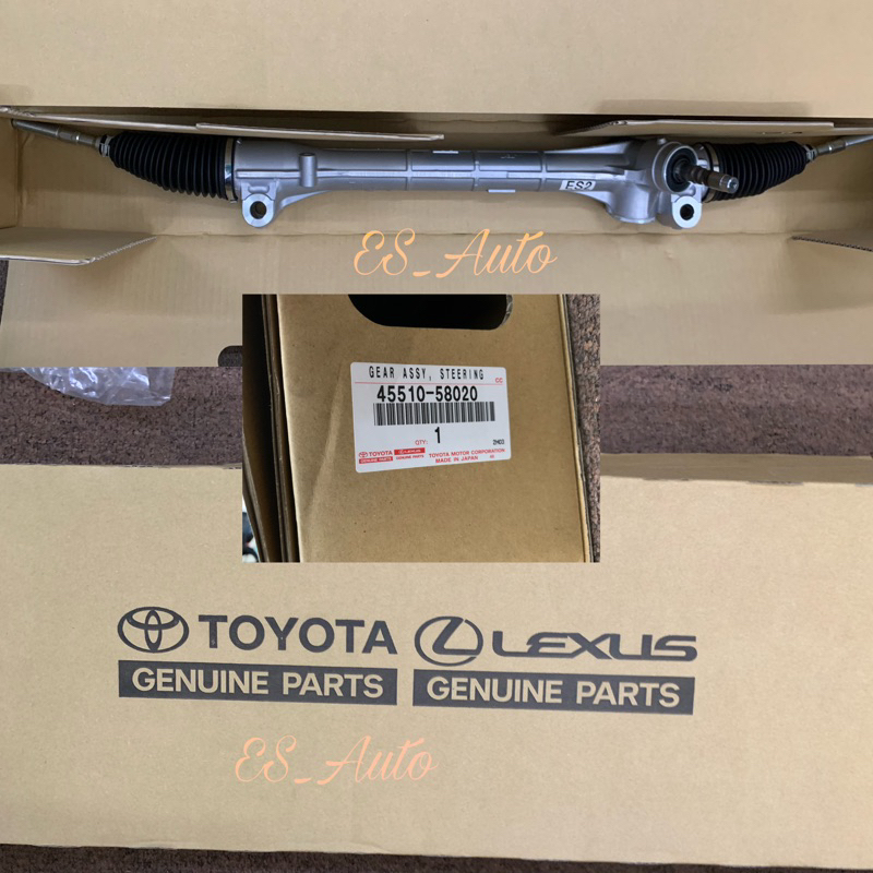 *ORIGINAL TOYOTA ANH20, GGH20 ALPHARD, VELLFIRE 2009-2012 STEERING RACK ...