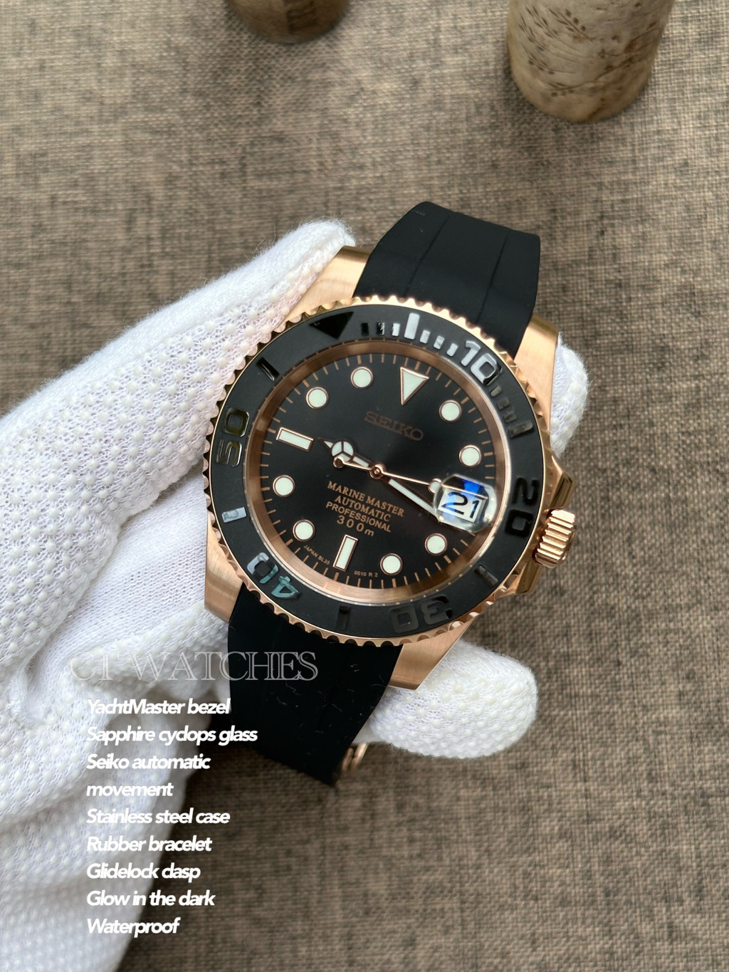 SEIKO MOD / SEIKO MOD YATCH MASTER / SEIKOMOD YATCH MASTER / SEIKOMOD ...