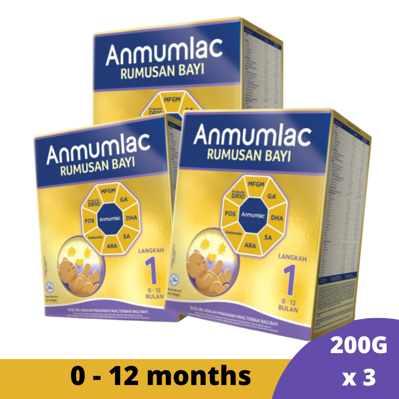 Anmumlac Step 1 (200g x 3 packs) | Shopee Malaysia