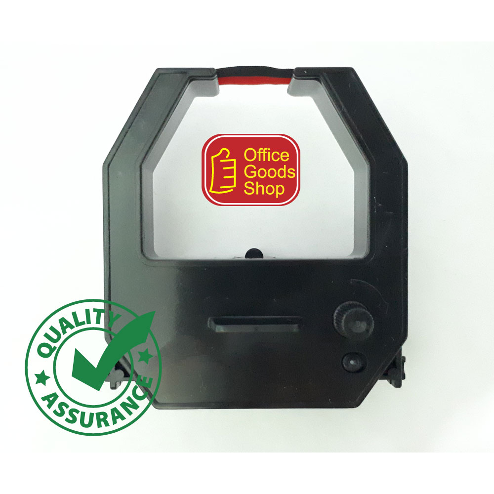 ITBOX Punch Card Machine Ink Ribbon (Black & Red)For ITBOX i52N, ITBOX ...