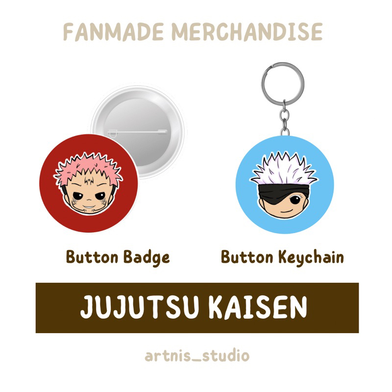 Jujutsu Kaisen Fanmade Merchandise | Shopee Malaysia
