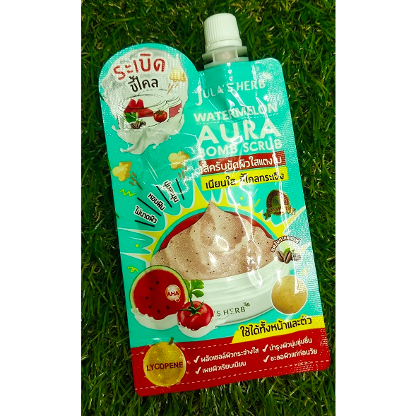 Jula's Herb Watermelon Aura Bomb Scrub ( 40ml ) | Shopee Malaysia
