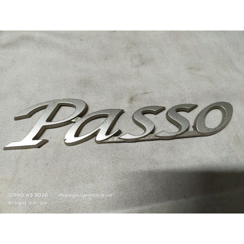 emblem passo original used halfcut Japan | Shopee Malaysia