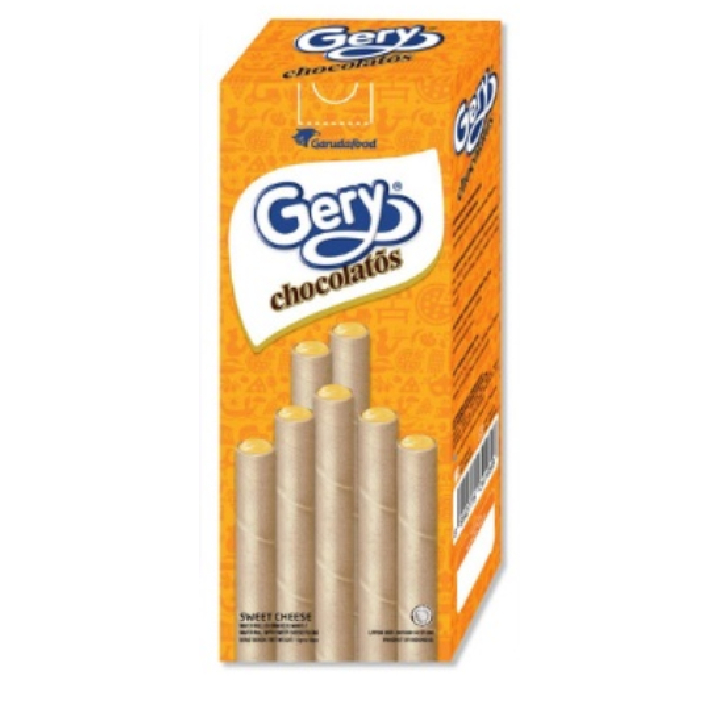 Gery Dark Chocolatos Wafer Rolls Chocolate & Dark Chocolate Wafer Rolls ...