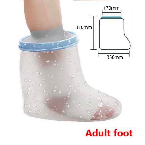 Shower waterproof cast dressing over protector for arm leg limb wounds ...