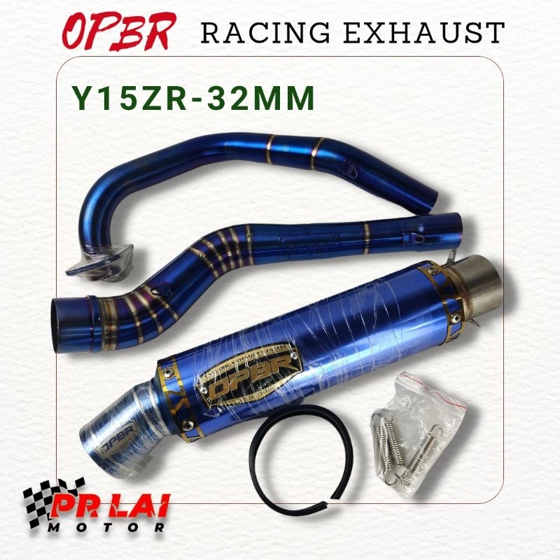 OPBR Y15ZR Racing Exhaust Pipe Racing Y15 Ysuku Y15ZR 32MM 32 MM OPBR ...