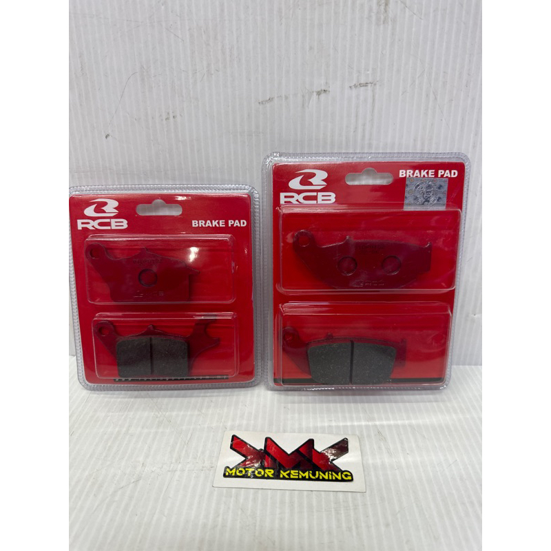 RCB BRAKE PAD Y15ZR / BELANG 150 / LC 5S / WAVE125 / Y125ZR LC135 BRAKE ...