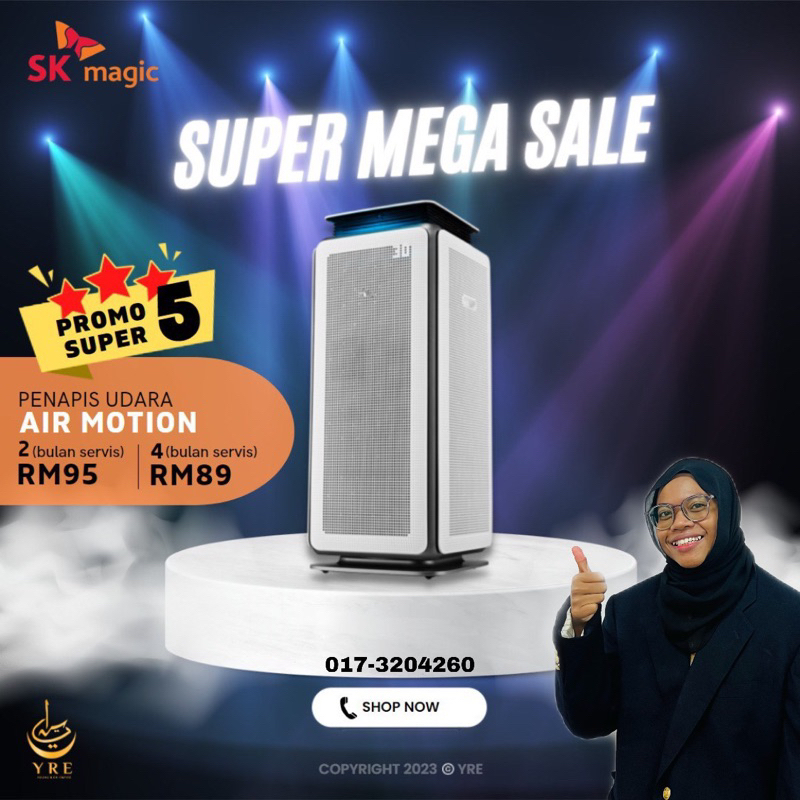 PROMOSI SK MAGIC AIR MOTION ‼️ | Shopee Malaysia