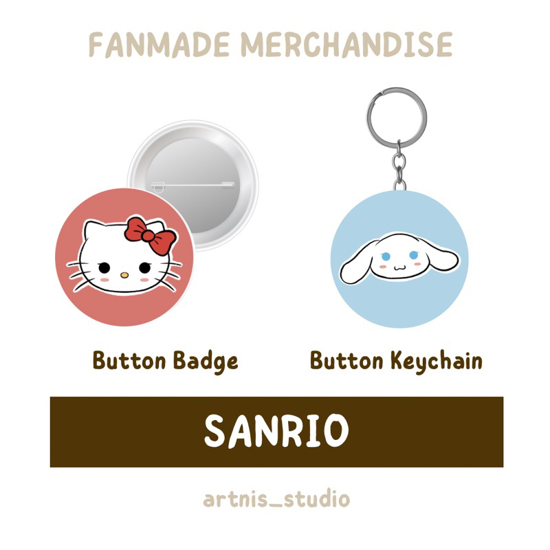 Sanrio Fanmade Merchandise | Shopee Malaysia