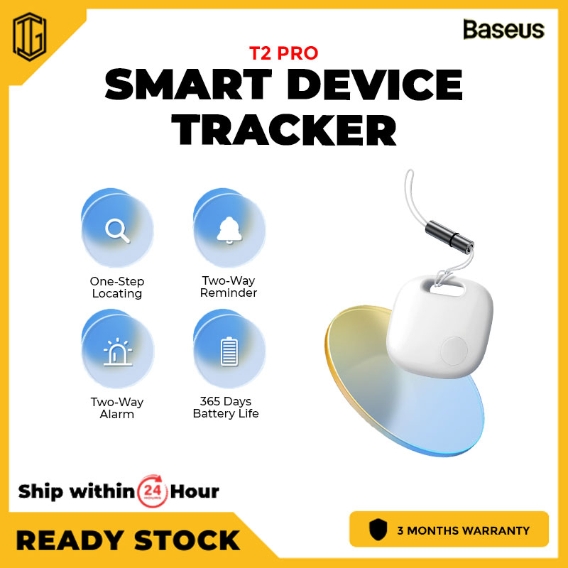 BASEUS T2 PRO Smart Device Tracker One Step Locating Two Way Reminder ...