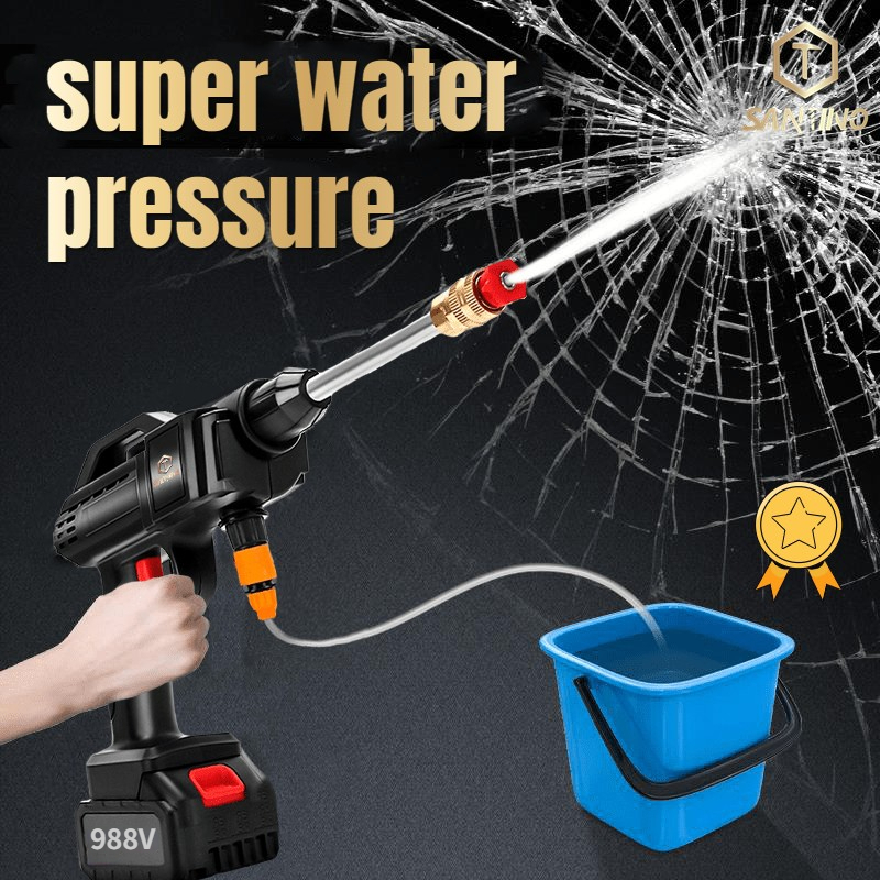SANTINO Water Jet(10 year warranty) High Pressure Car Wash Gun Mesin Cuci Kereta Electric ...