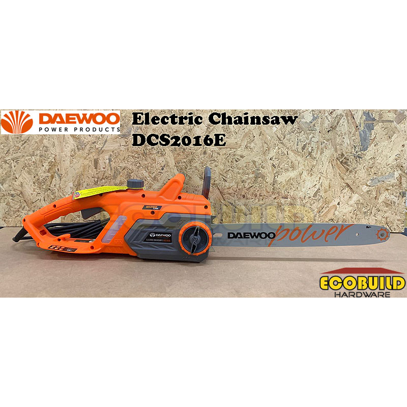 DAEWOO 16" ELECTRIC CHAINSAW 2000W (DCS2016E) | Shopee Malaysia