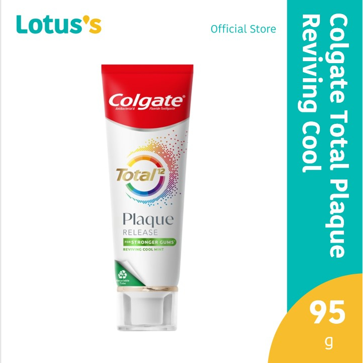 Colgate Toothpaste Total Plaque Reviving Cool (95g) | Shopee Malaysia