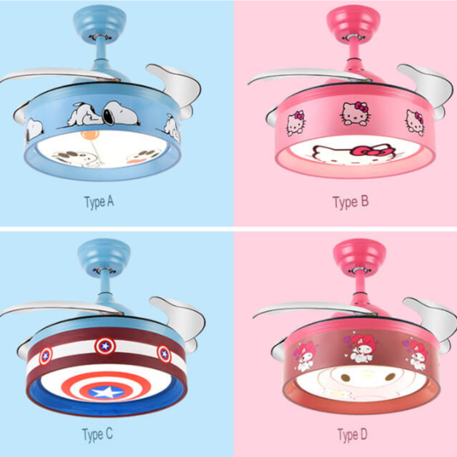 Transform Your Child's Room with the 36" Kids Ceiling Fan Remote ...