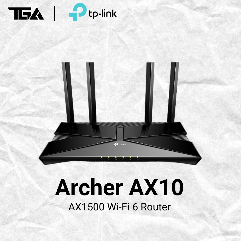TP-Link Archer AX10 - AX1500 Dual-Band Wi-Fi 6 Router Unifi/Time/Maxis ...