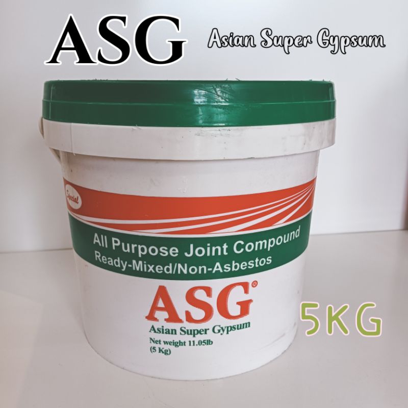 5KG ASG PLASTER COMPOUND Asian Super Gypsum (READY-MIX) | Shopee Malaysia