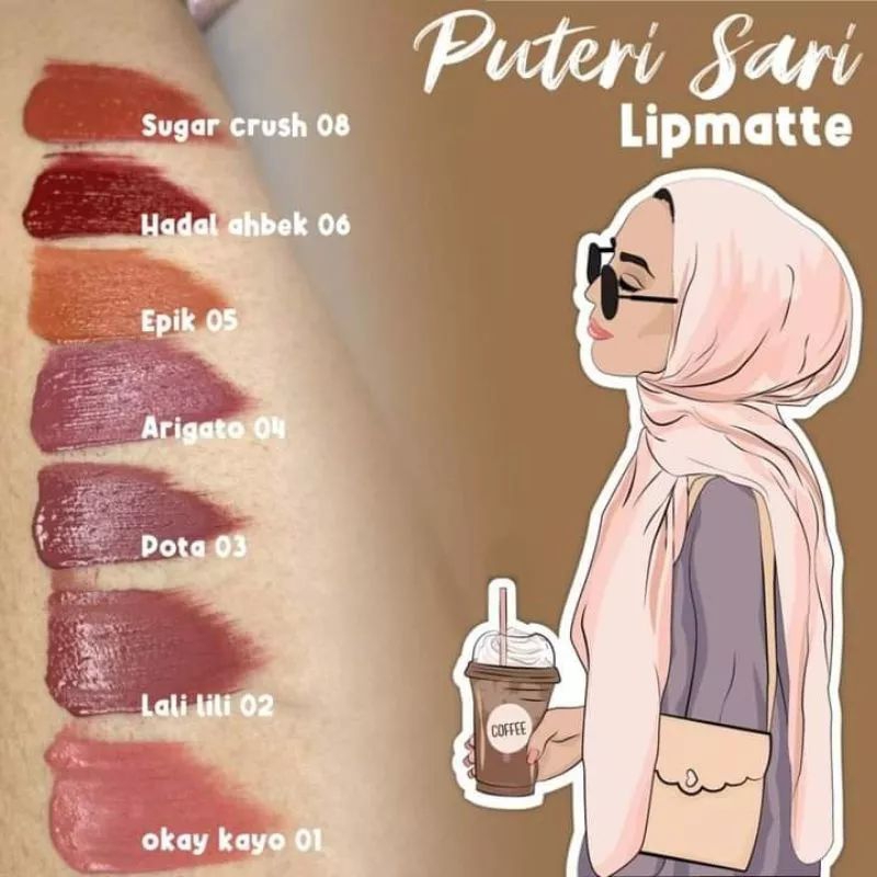 LIPMATTE PUTERI SARI CPG | Shopee Malaysia