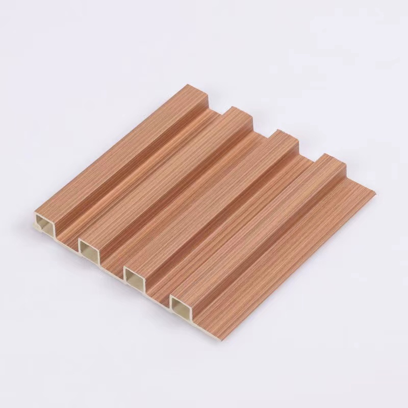 (Harga Kilang) Fluted Panel Wood WPC Panel Fluted Wall Panel WPC Fluted ...