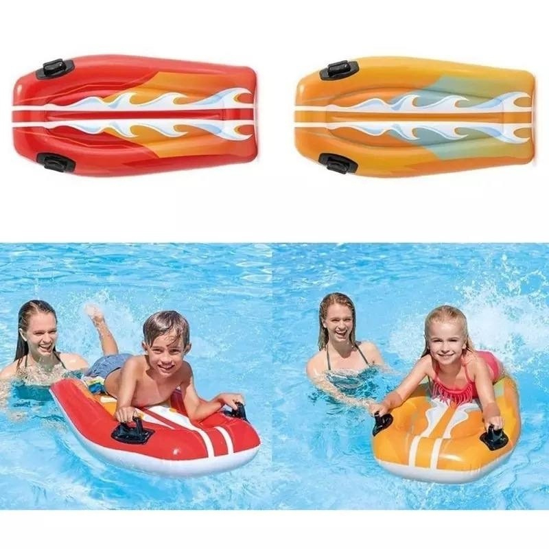 Intex Joy Riders Inflatable Swimming Pool Float Papan Luncur Angin ...