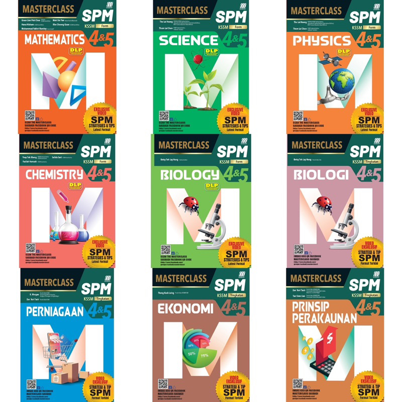 Masterclass SPM KSSM Tingkatan4&5 Edisi 2023 Buku Rujukan (Sasbadi) | Shopee Malaysia