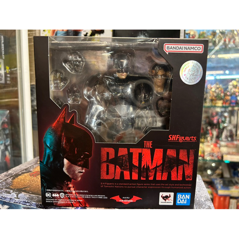 Bandai SHF S.H.Figuarts The Batman 2022 Movie Batman Action Figure ...