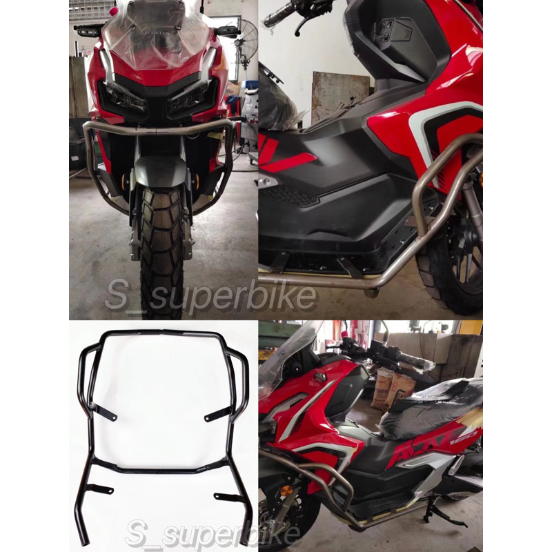 Crash Bar Adv150 Tubular Adv 150 ADV160 Shoot Lamp Holder | Crash bar Adv150 Engine Guard I Body ...