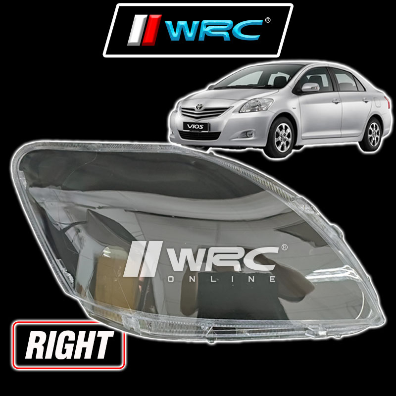 Toyota Vios NCP93 2008 - 2013 Plastic Headlamp Clear Lens ( 1pc ...