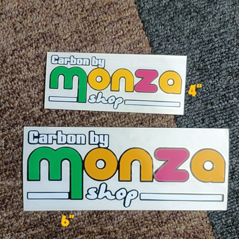 STICKER KERETA #MONZA ( 1 pcs ) | Shopee Malaysia